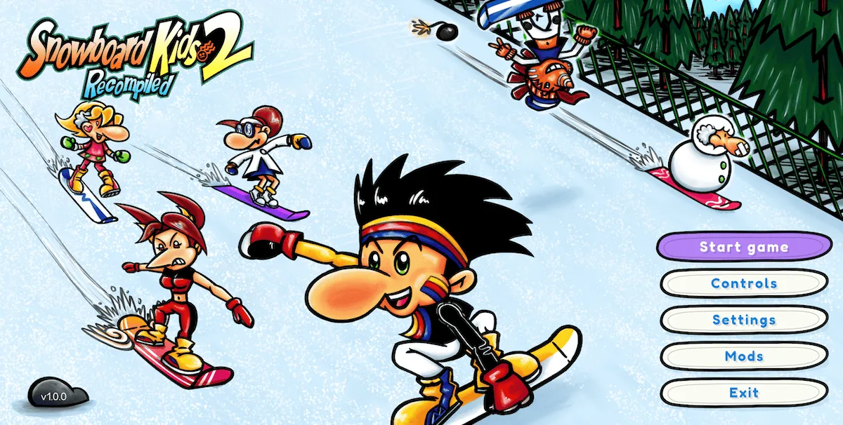 Snowboard Kids 2 is Recompiled | Chris' Blog